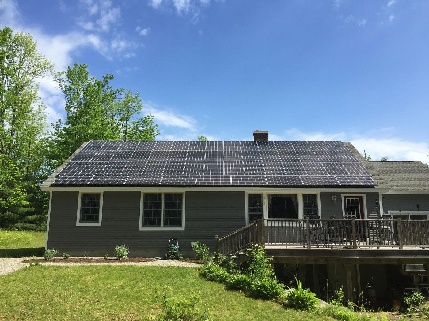 Solar Energy Project by ReVIsion Energy | Lyman, ME