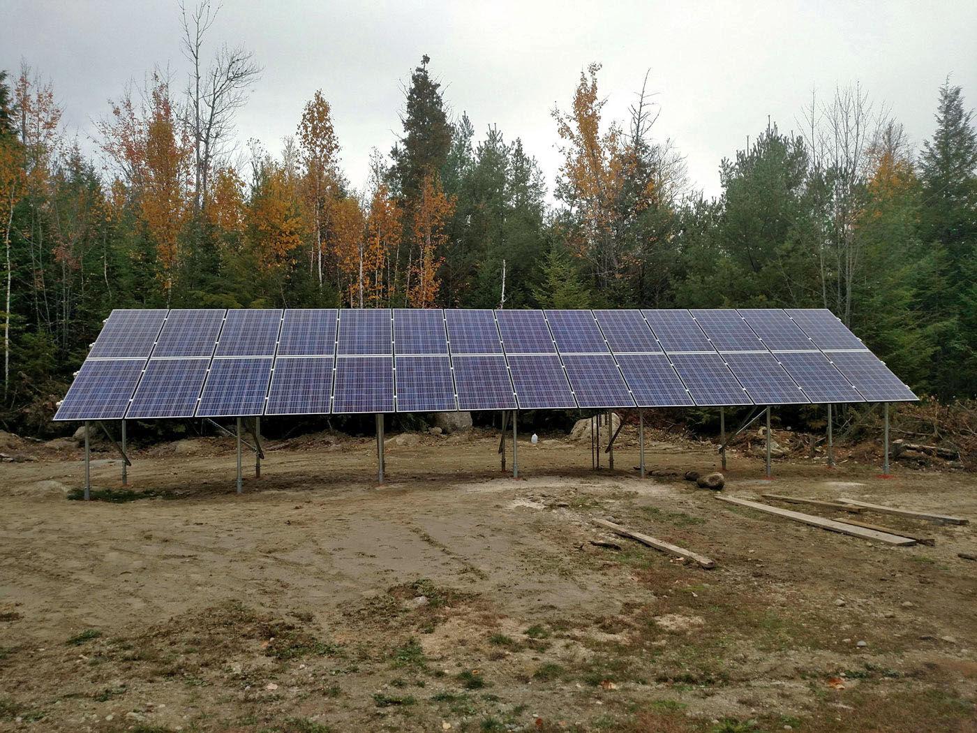 Solar Energy Project by ReVIsion Energy | Lakeville, ME