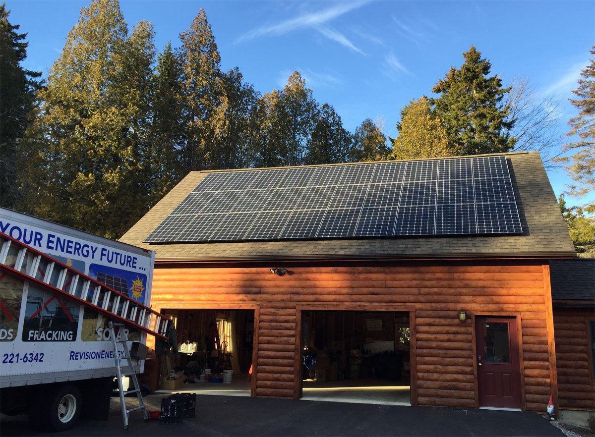 Solar Energy Project by ReVIsion Energy | Orr?s Island, ME